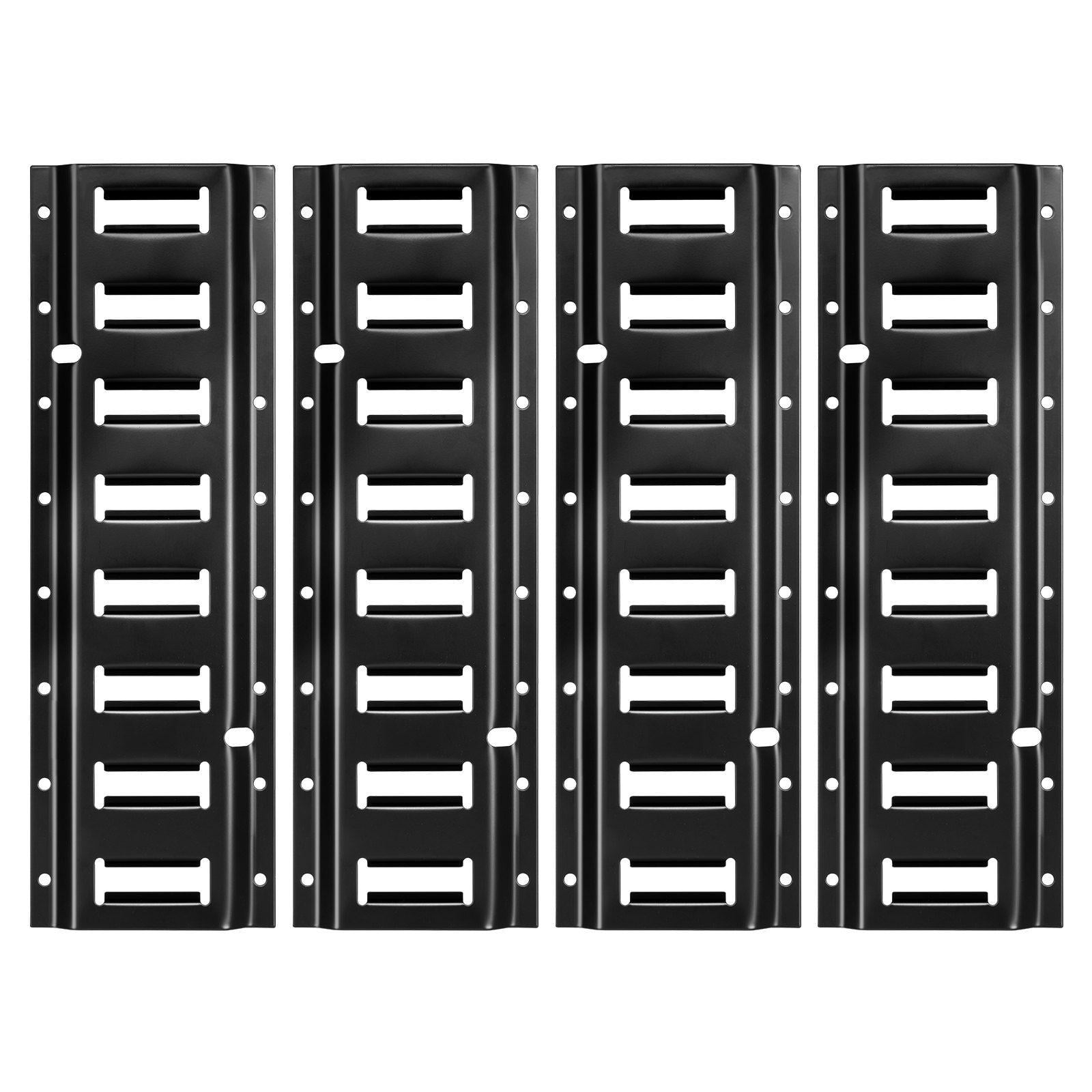 E Track Tie Down Rail Kit 4 Pack 1.3 ft Set with 2 Ratchet Straps 4 O ...