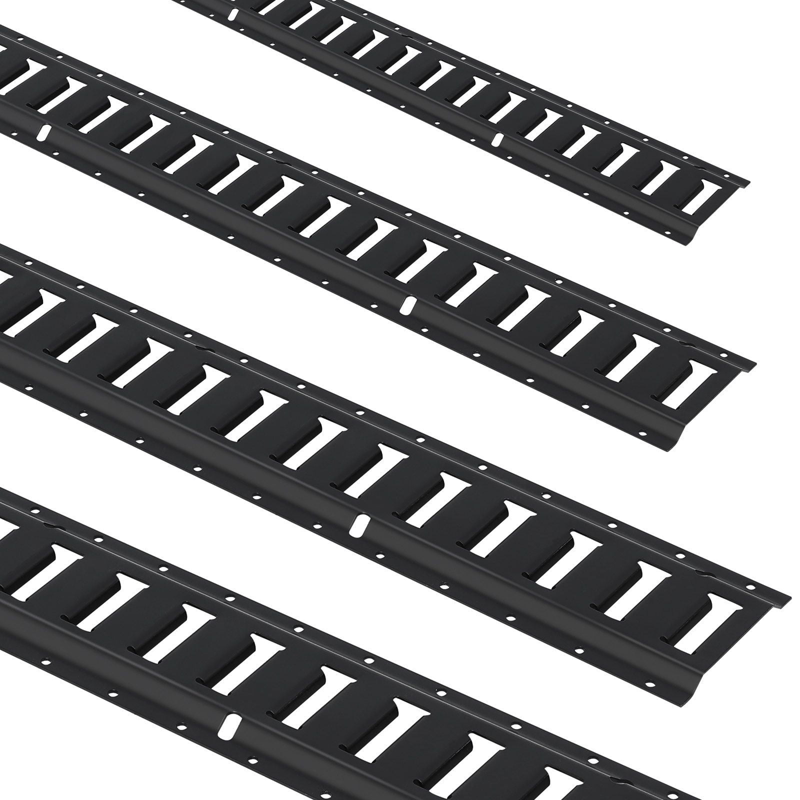 E-Track Tie Down System,18-Piece Cargo Securing Kit with 4 Rails,8 O ...