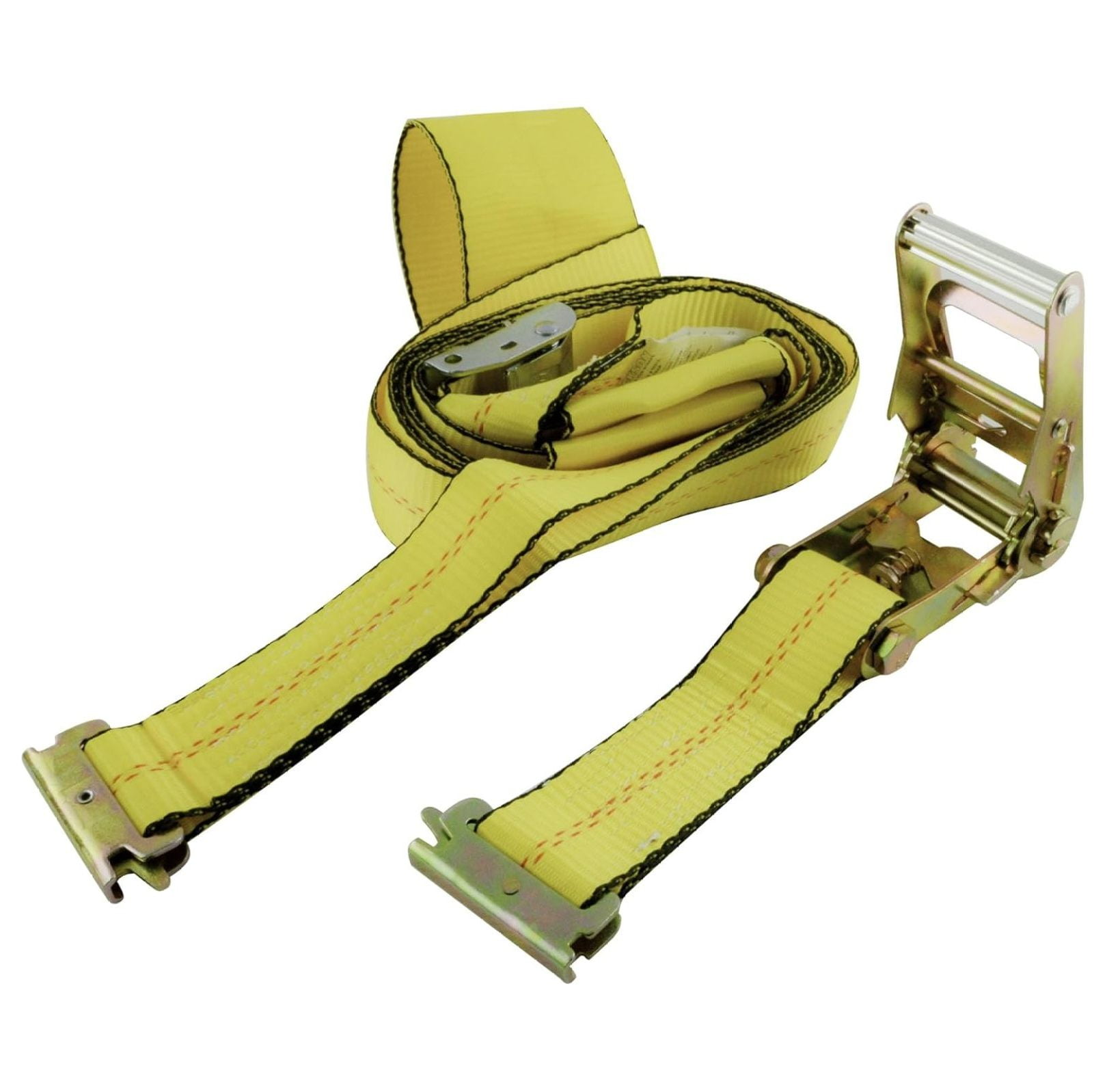 E-Track Tire Strap - 3500 lb Adjustable Ratchet Tie Down - Vehicle ...