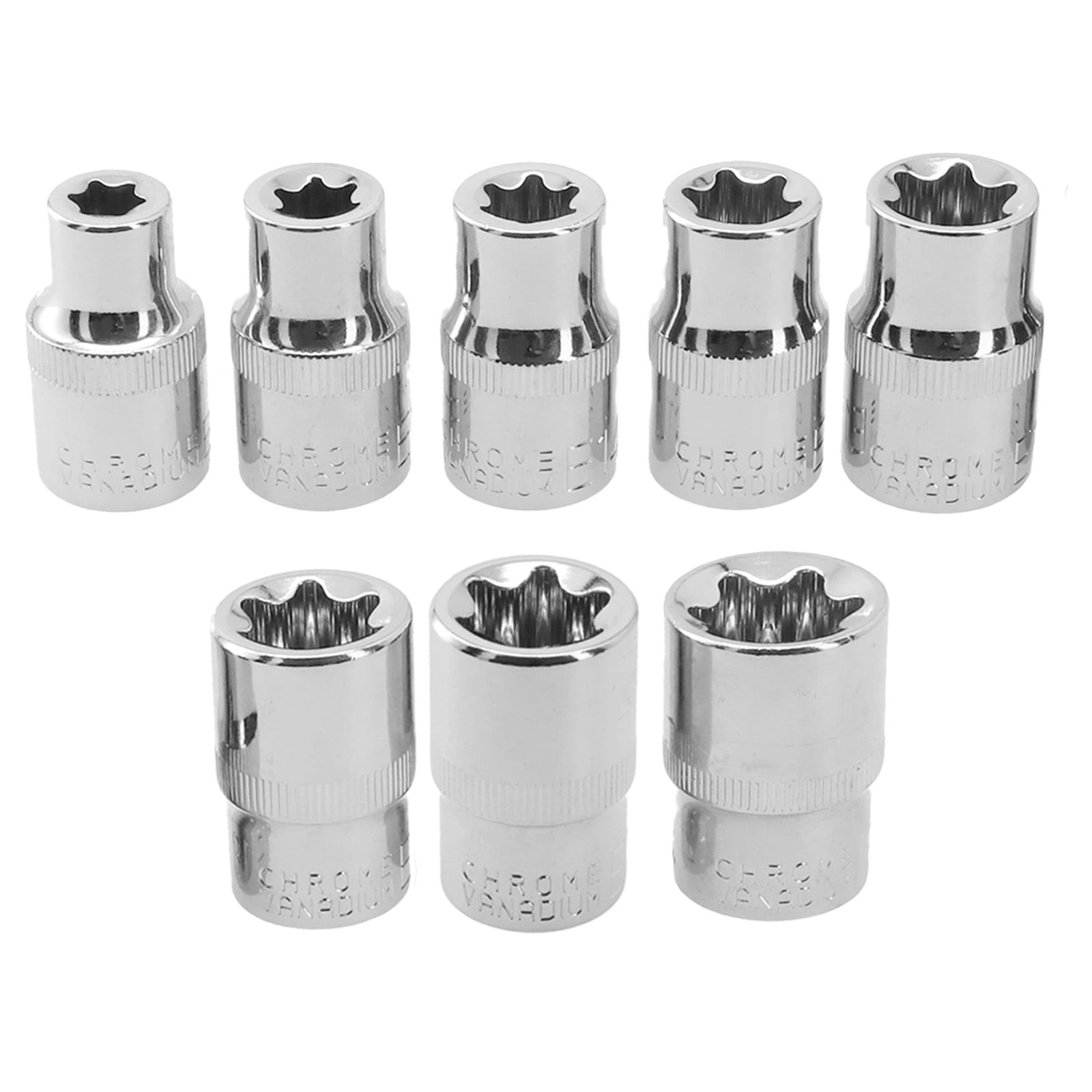 E-Type Sockets 1/2\" Square Tool Female Torx Socket For Ratchet End ...