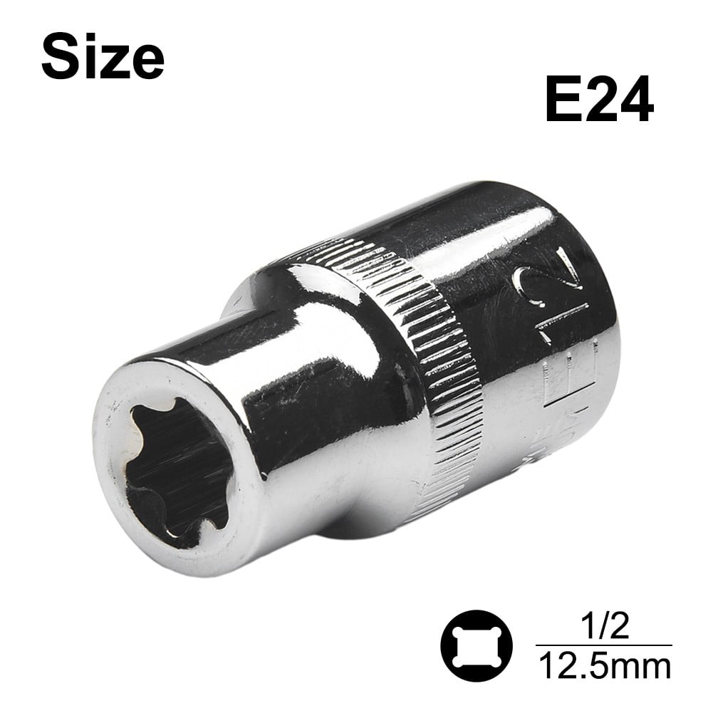 E Type Sockets1/2 Tool Female Torx Socket for Ratchet End Wrench Head ...