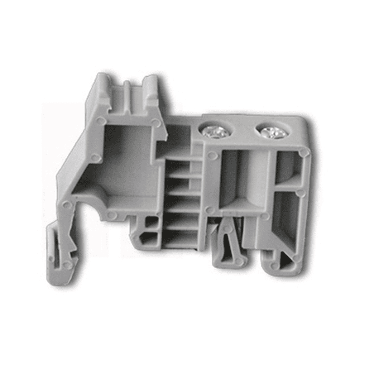 E/UK Din Rail Terminal Blocks End Stopper Bracket Grey,Terminal Block ...
