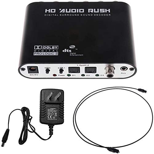 E-Universal Audio Digital to Analog Converter, Digital DTS Channel ...