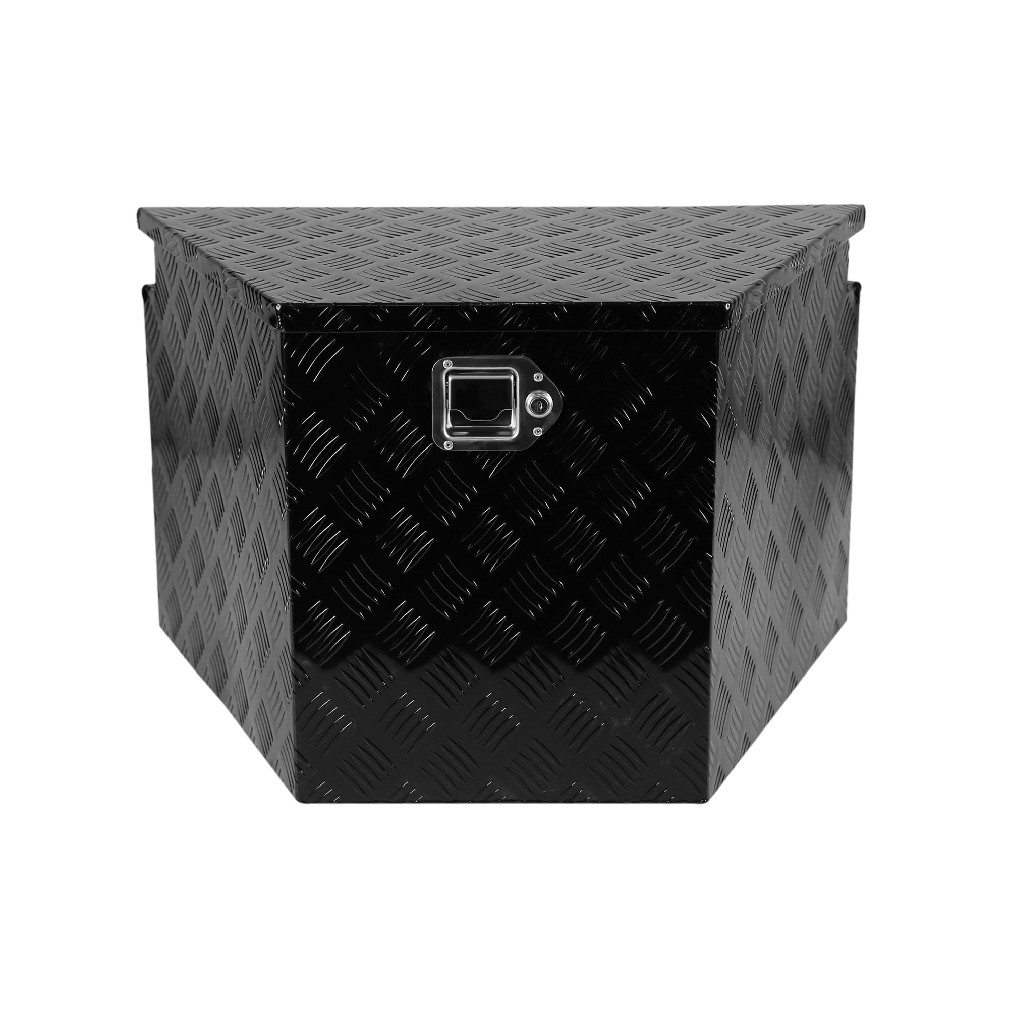 E-Western Trailer Tongue Box Aluminum Alloy Heavy Duty Lockable Storage ...