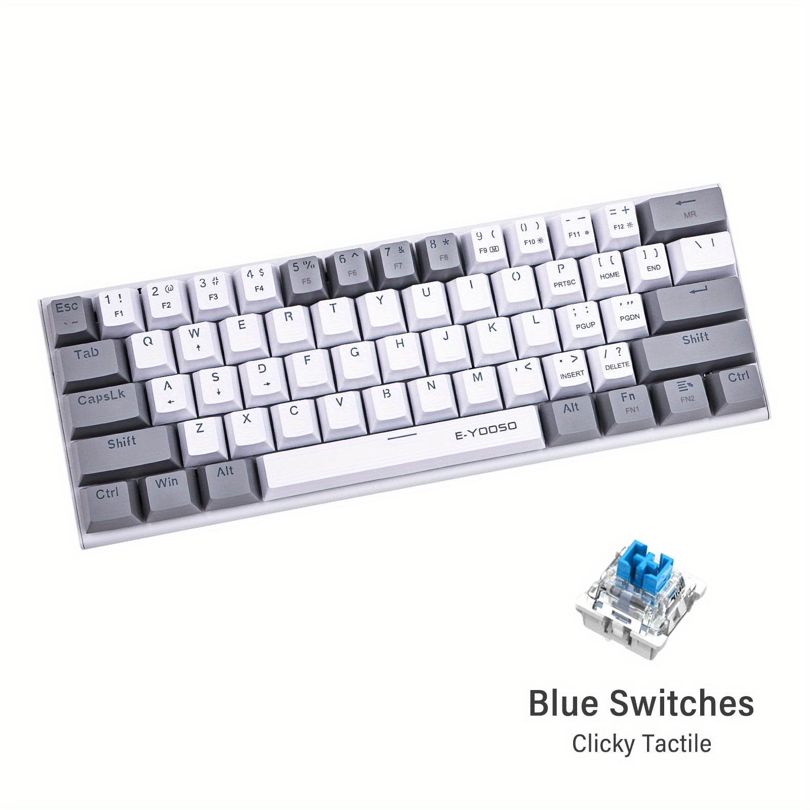E-YOOSO 60% Mechanical Keyboard: Experience Ultra-Compact Gaming with ...