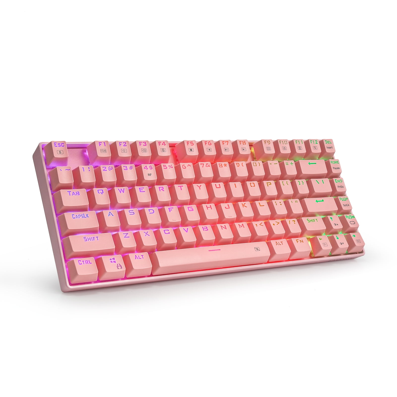 E-YOOSO RGB Wireless Mechanical Keyboard-2.4G/USB Wired Dual Modes ...