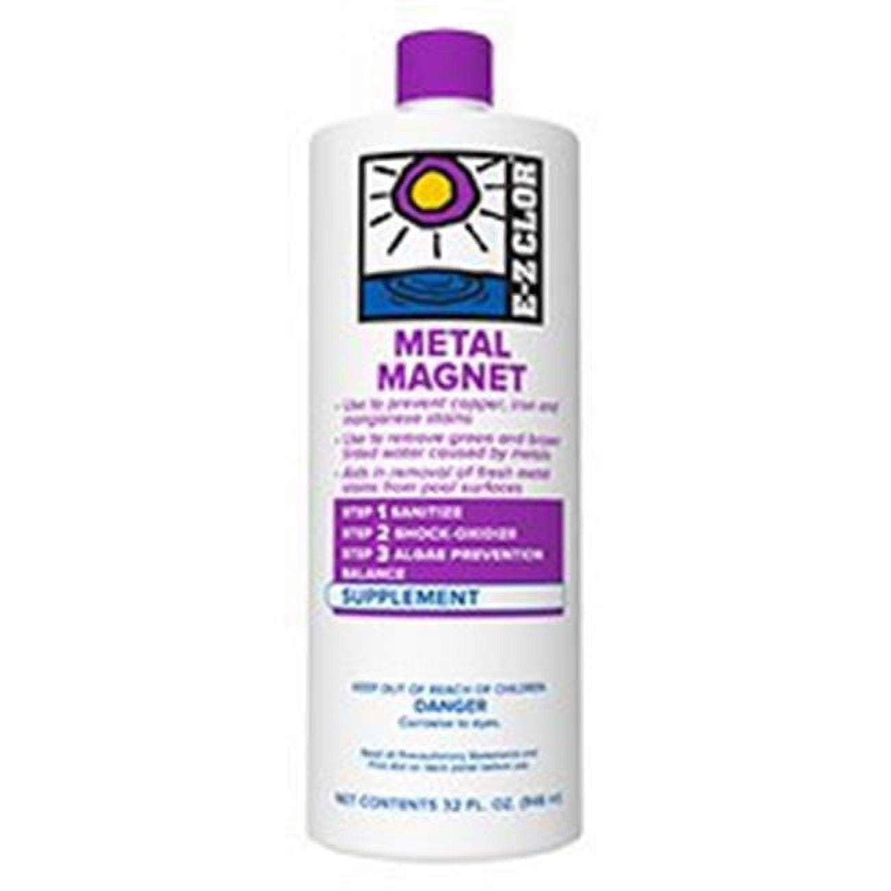 E-Z Clor 50-1214 1 qt. Metal Magnet Stain Control, 12 Per Case ...