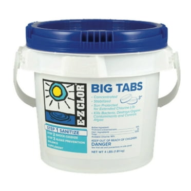 Clorox Pool&Spa XtraBlue Chlorinating Tablets- 35-lb Bucket 3-in Pool ...