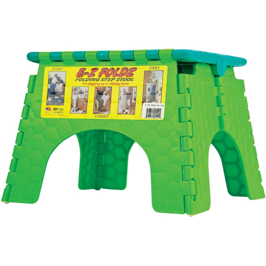 E-Z Foldz 9 In. Assorted Color 1-Step Folding Step Stool - Walmart.com