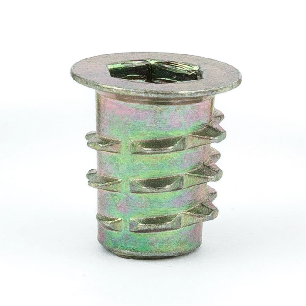 E-Z Hex™ - Insert for Soft Wood - Flanged - M8-1.25 x 13mm (Pack of 25 ...