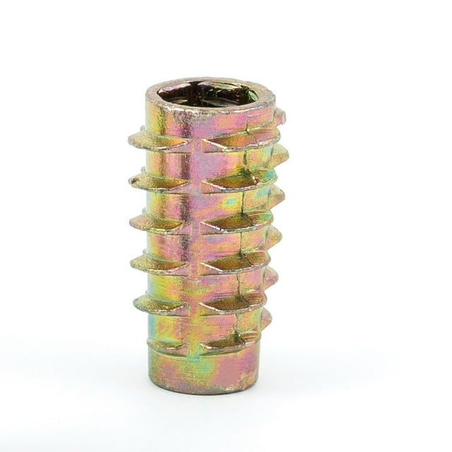 E-Z Hex™ - Insert for Soft Wood - Flush - M6-1.0 x 13mm (Pack of 50 ...