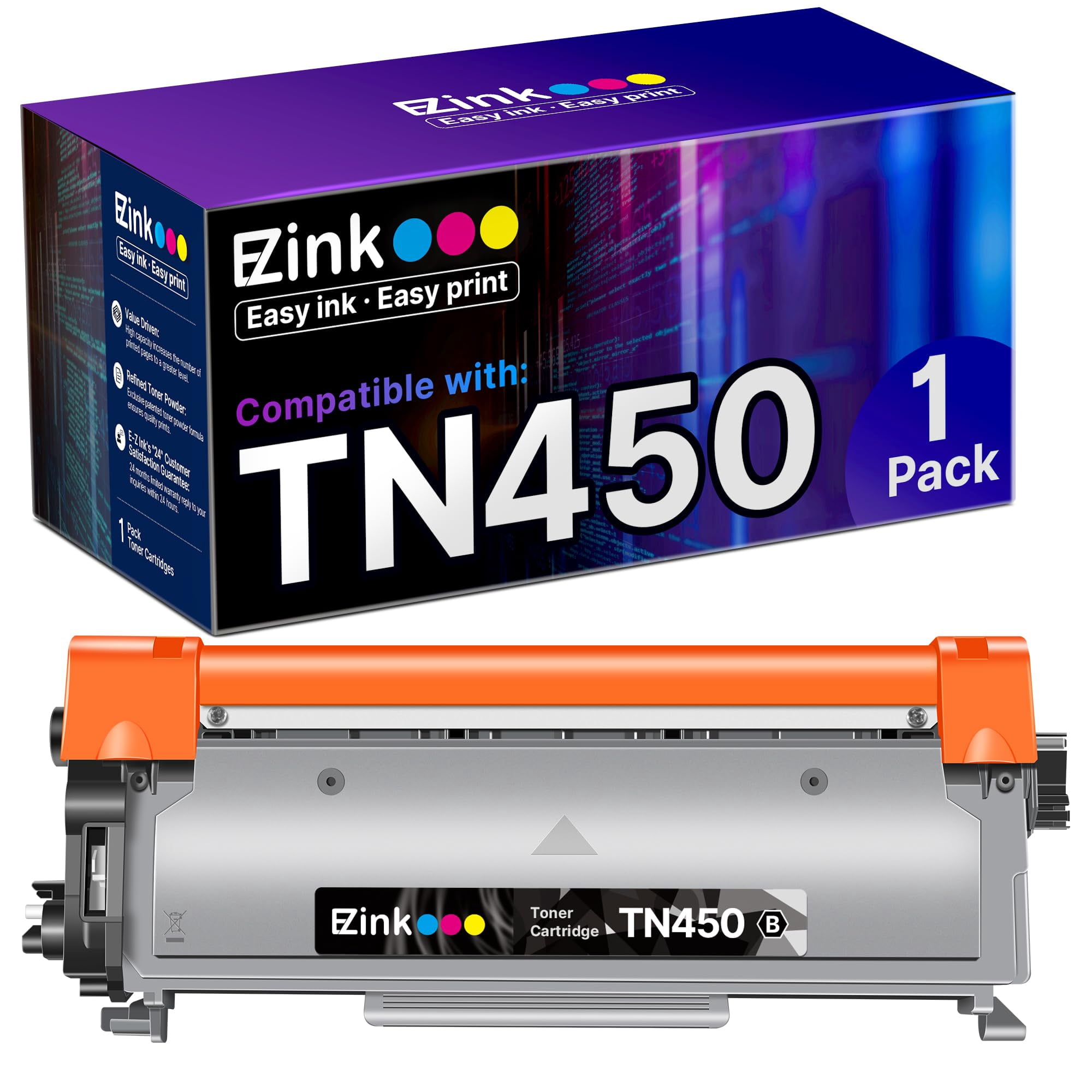 E-Z Ink Compatible Toner Cartridge Replacement for Brother TN450 TN420 ...