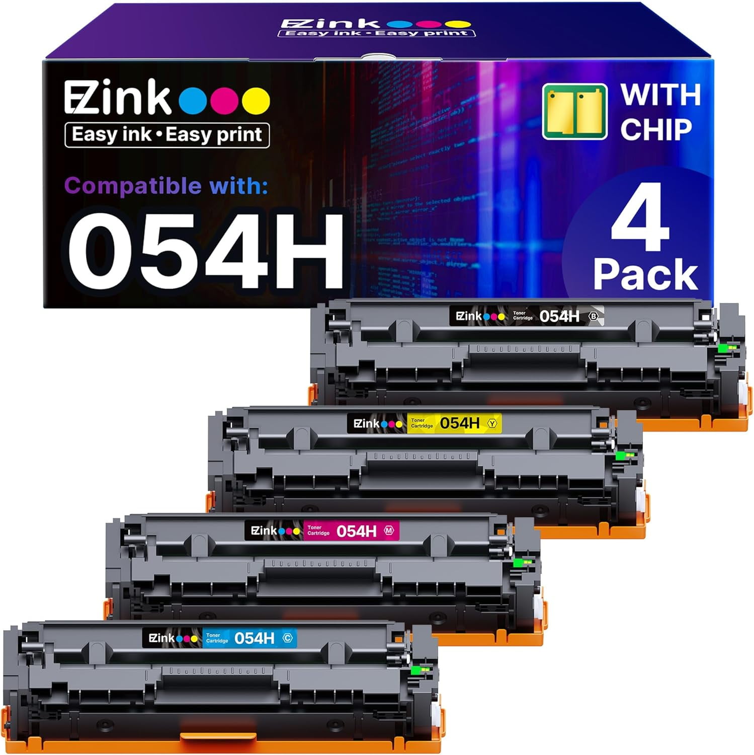 E-Z Ink Compatible Toner Cartridge Replacement for Canon 054 054H Toner ...