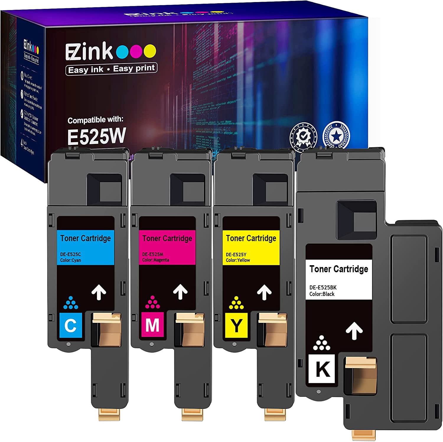 E-Z Ink (TM Compatible Toner Cartridge Replacement for Dell E525W E525 ...