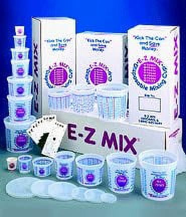 E-Z MIX 70064 2 Quart Cup, 50 Pack - Walmart.com