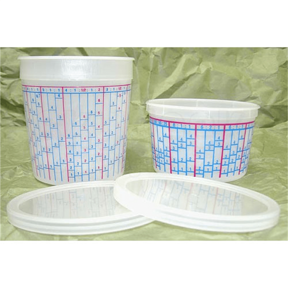 E-Z Mix 70016L Disposable Pint Mixing Cup Lids 100/case - Walmart.com