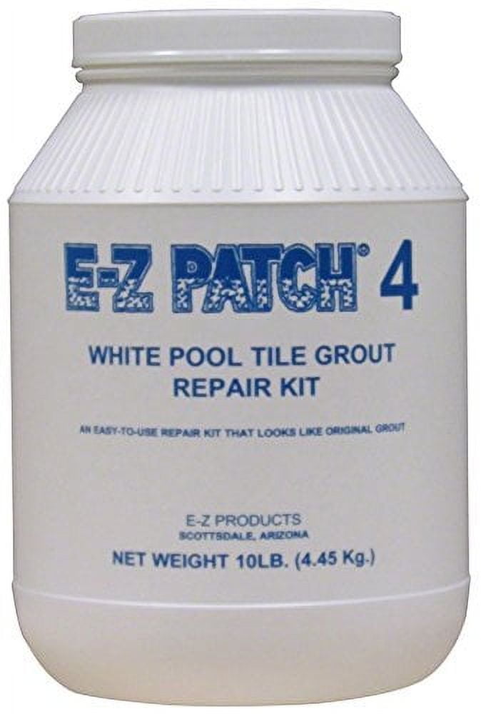 E-Z Patch 4 White Pool Tile Grout Repair 10 lb. - Walmart.com