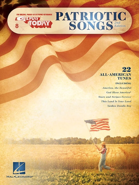 E-Z Play Today 8. Patriotic Songs, Book 08, (Paperback) - Walmart.com