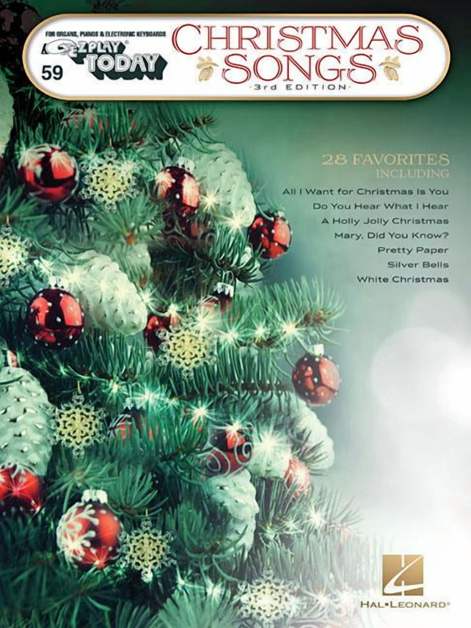 E-Z Play Today: Christmas Songs: E-Z Play Today Volume 59 (Paperback ...
