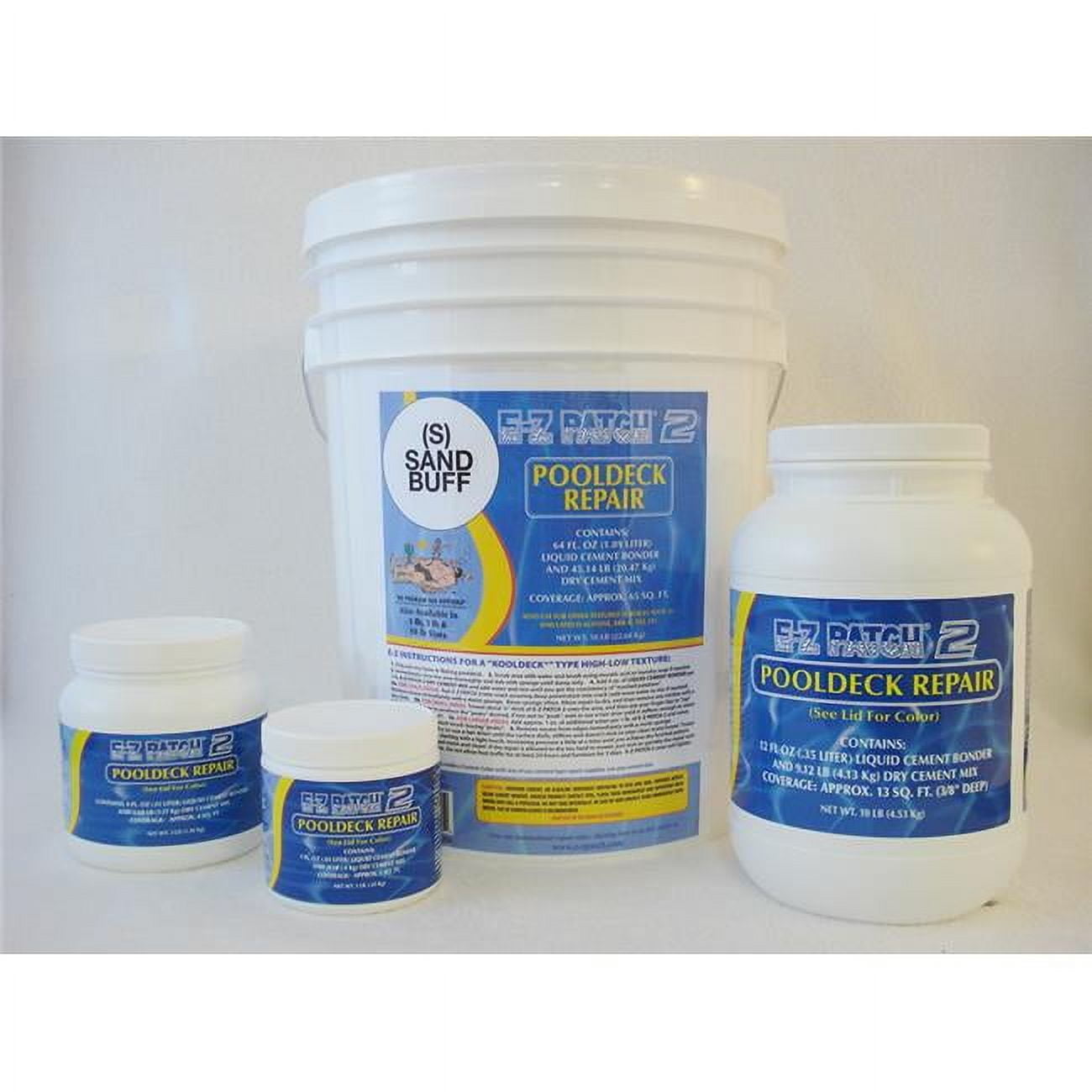 E-Z Products 10 lbs Adobe Buff Pool Deck Repair - Adobe Buff - 10 lbs ...