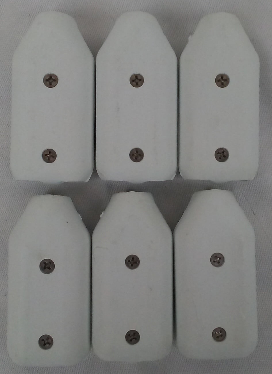 E-Z-TY 1/2 Inch Reusable Rope Clamp White 6 Pack - Walmart.com