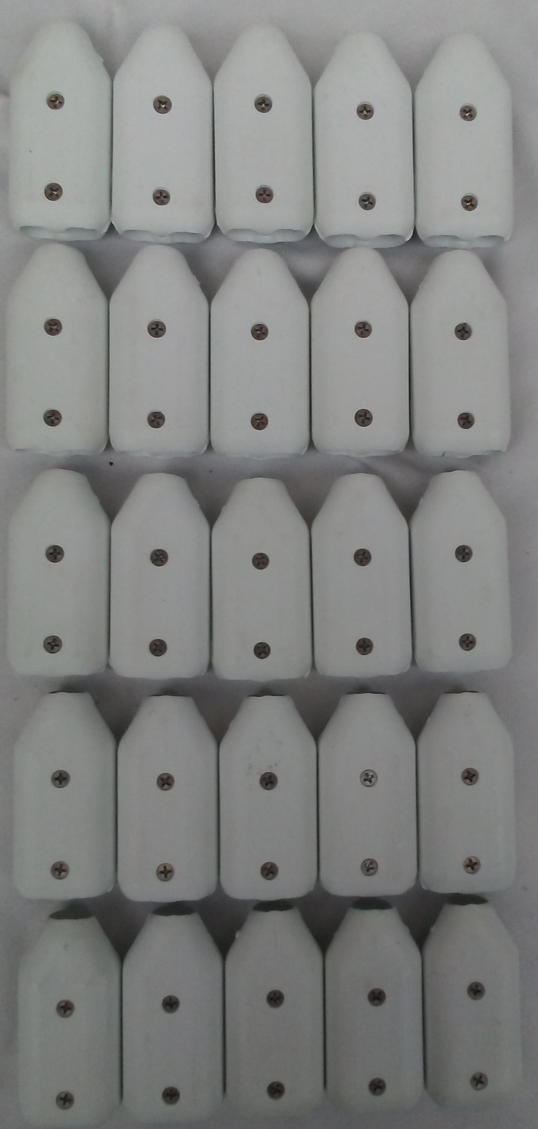 E-Z-TY 1/4 Inch Reusable Rope Clamp White 25 Pack - Walmart.com