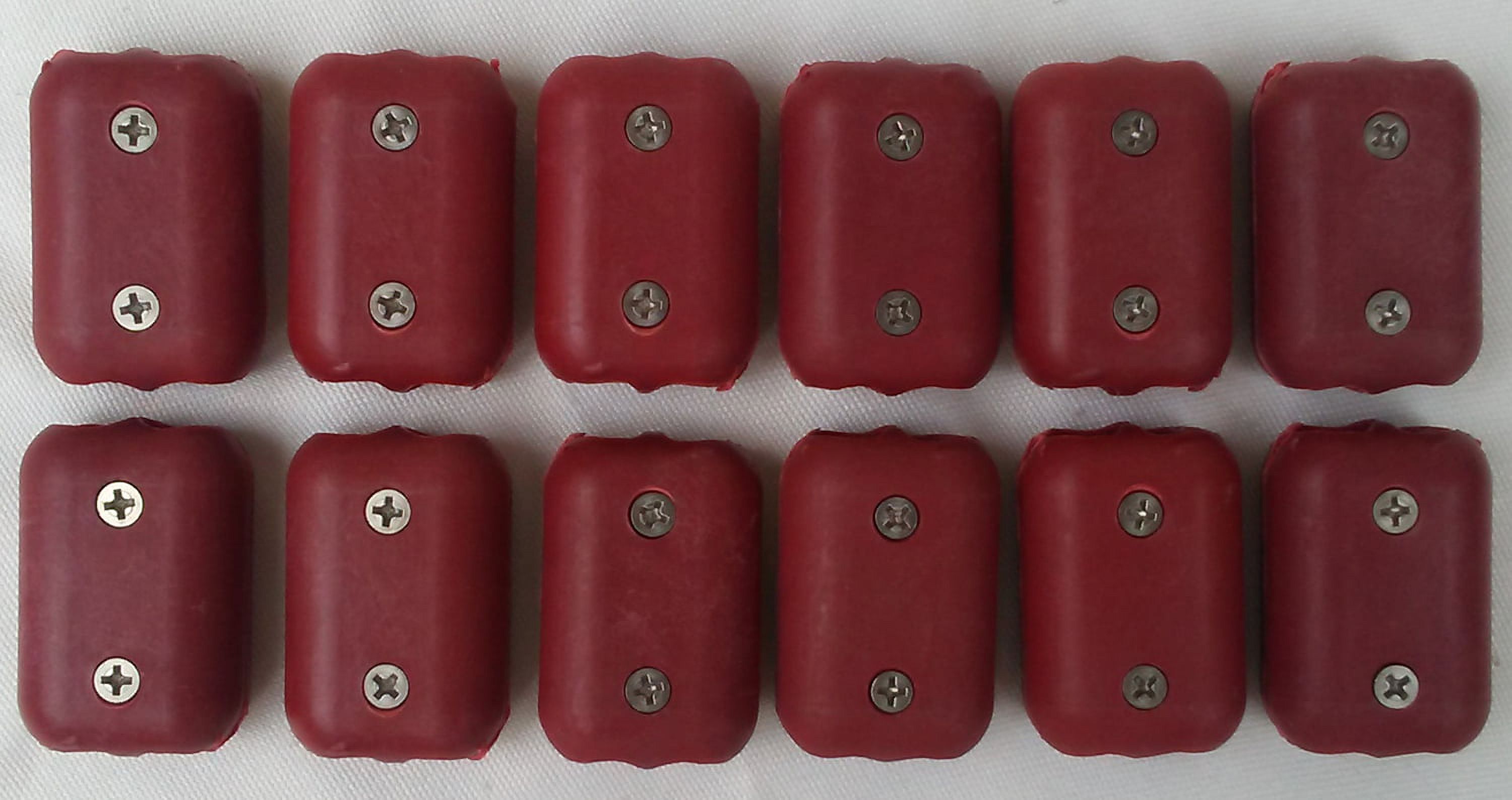 E-Z-TY 3/4 Inch Double OT Reusable Rope Clamp Red 12 Pack - Walmart.com