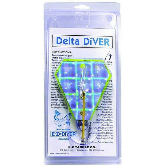 E-Z Tackle Delta Divers - Walmart.com