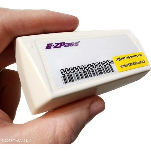 E-ZPass Transponder Indiana Toll Road, Supports Class 2 Vehicles, Works ...