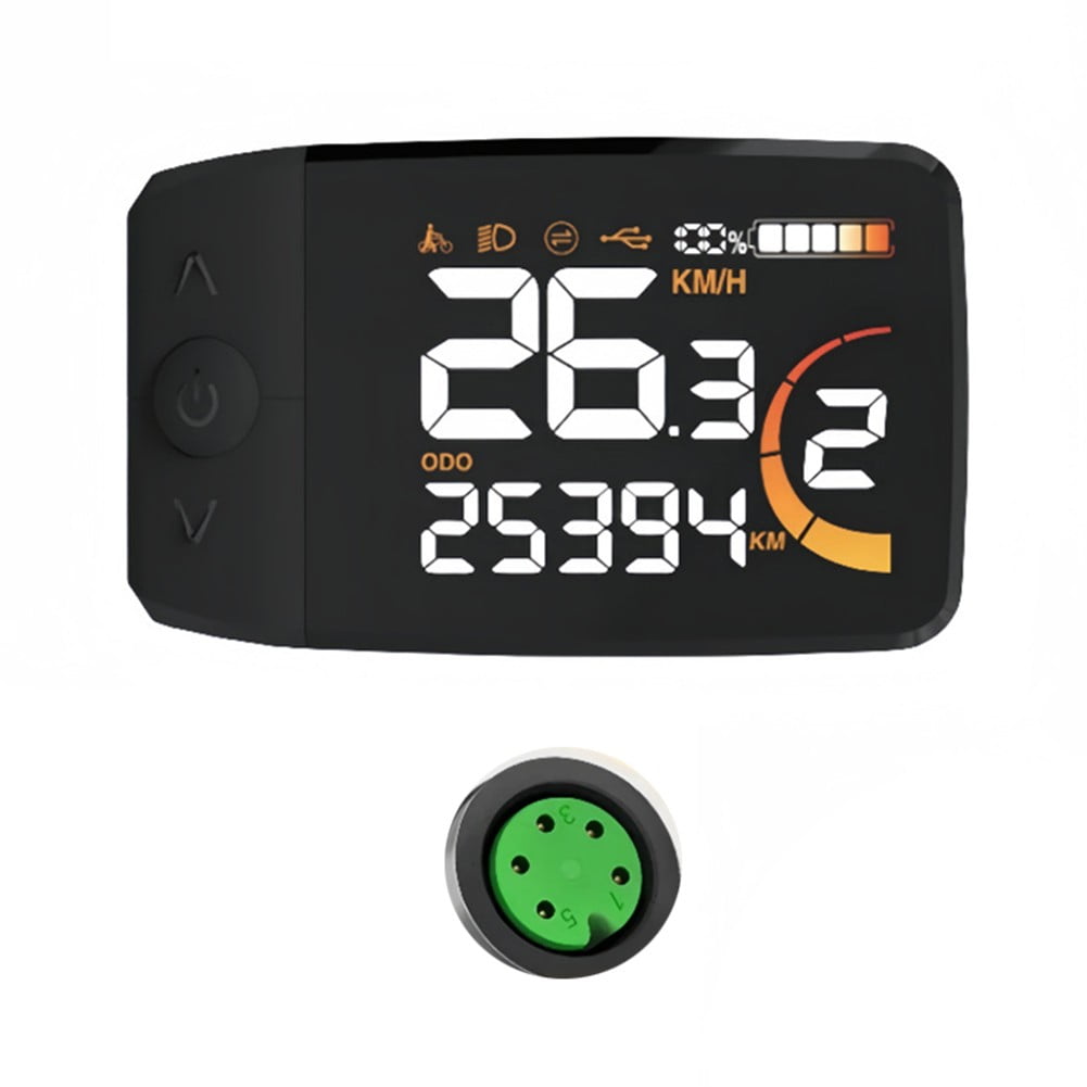 E bike Accessory Replacement Color LCD Display Module for Bafang Motors ...