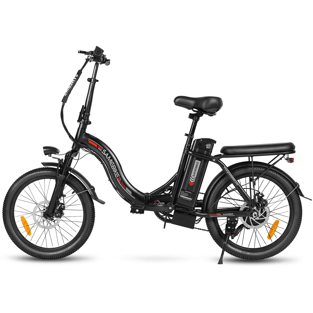 E-bike CY20 350W Motor 36V12AH Removable Battery Electric Bike Folding ...