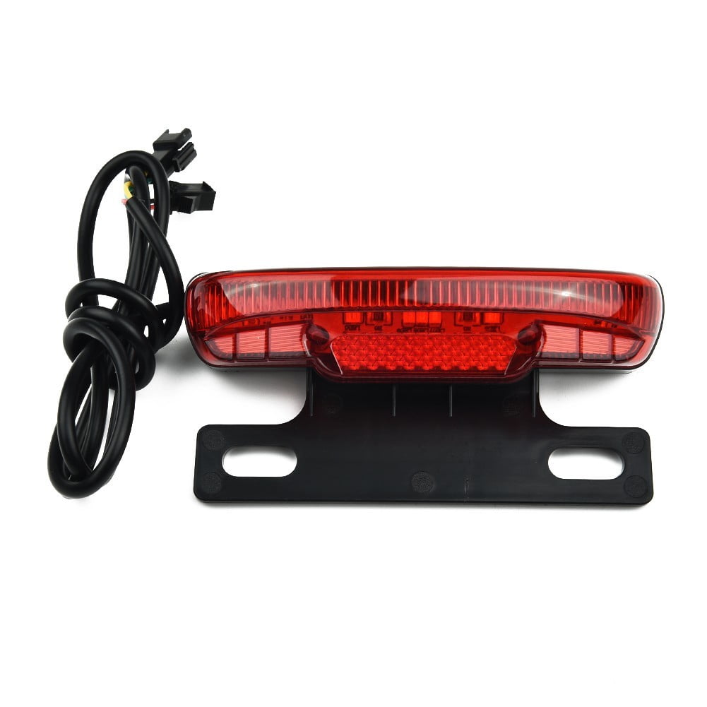 E-bike Rear Light Negative Pole Brake Tail Light LED 36V-48V Bicycle ...