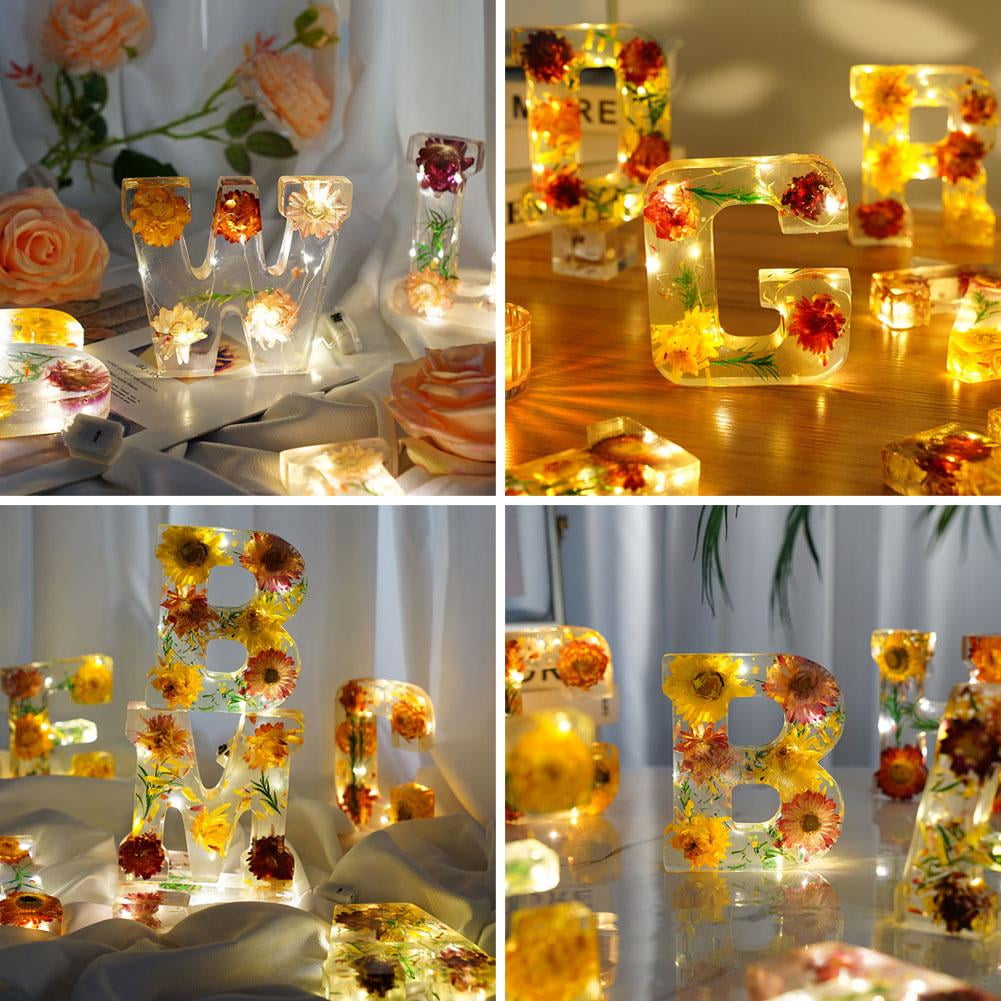 E creative big letter night light 26 letters can be customized with ...