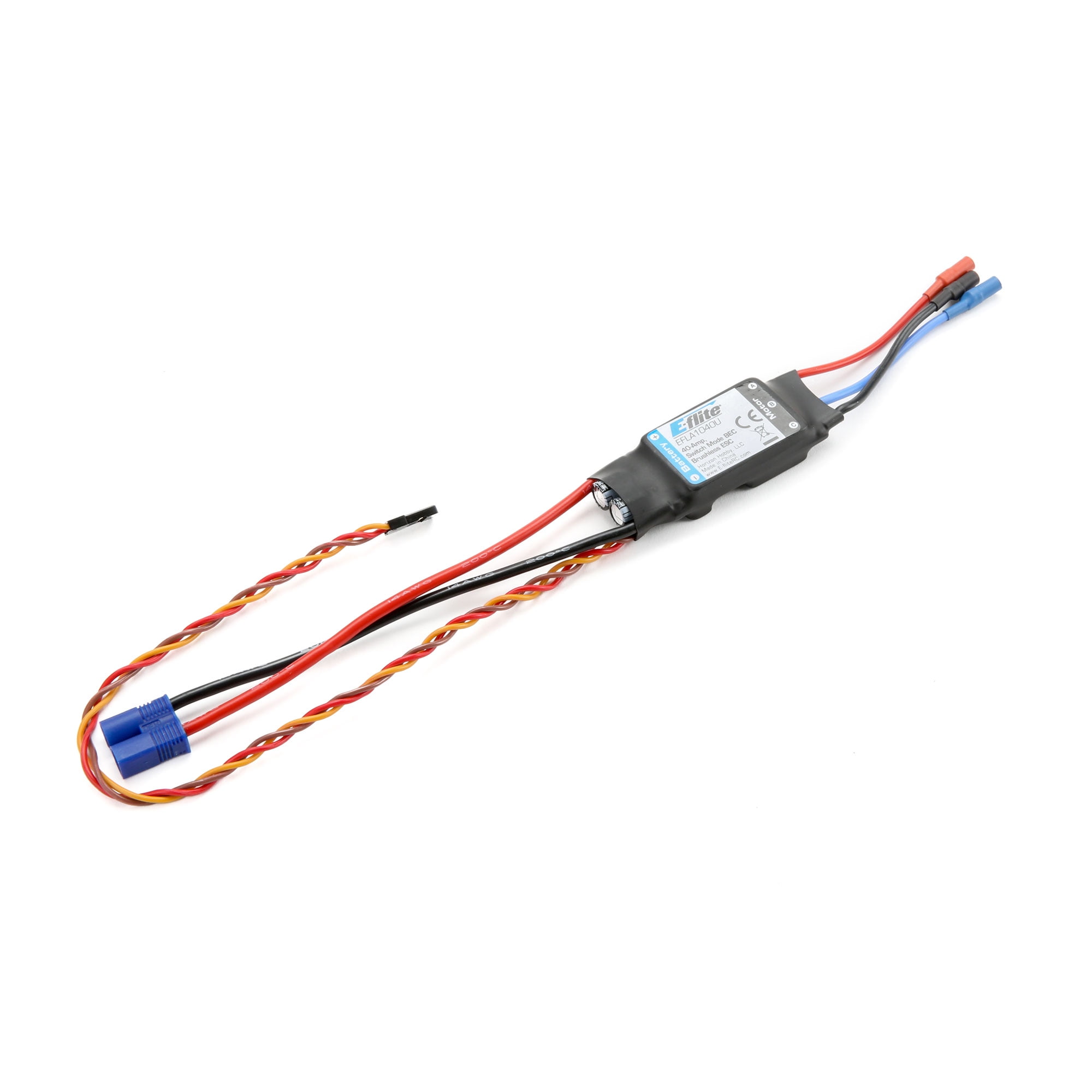 E-flite 40A ESC Ultimate 2 EFLA1040U Speed Controls Aircraft - Walmart.com