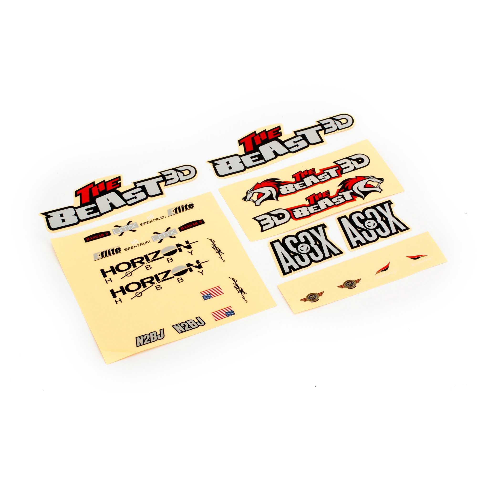 E-flite Decal Set UMX Beast 3D EFLU4865 Replacement Airplane Parts ...