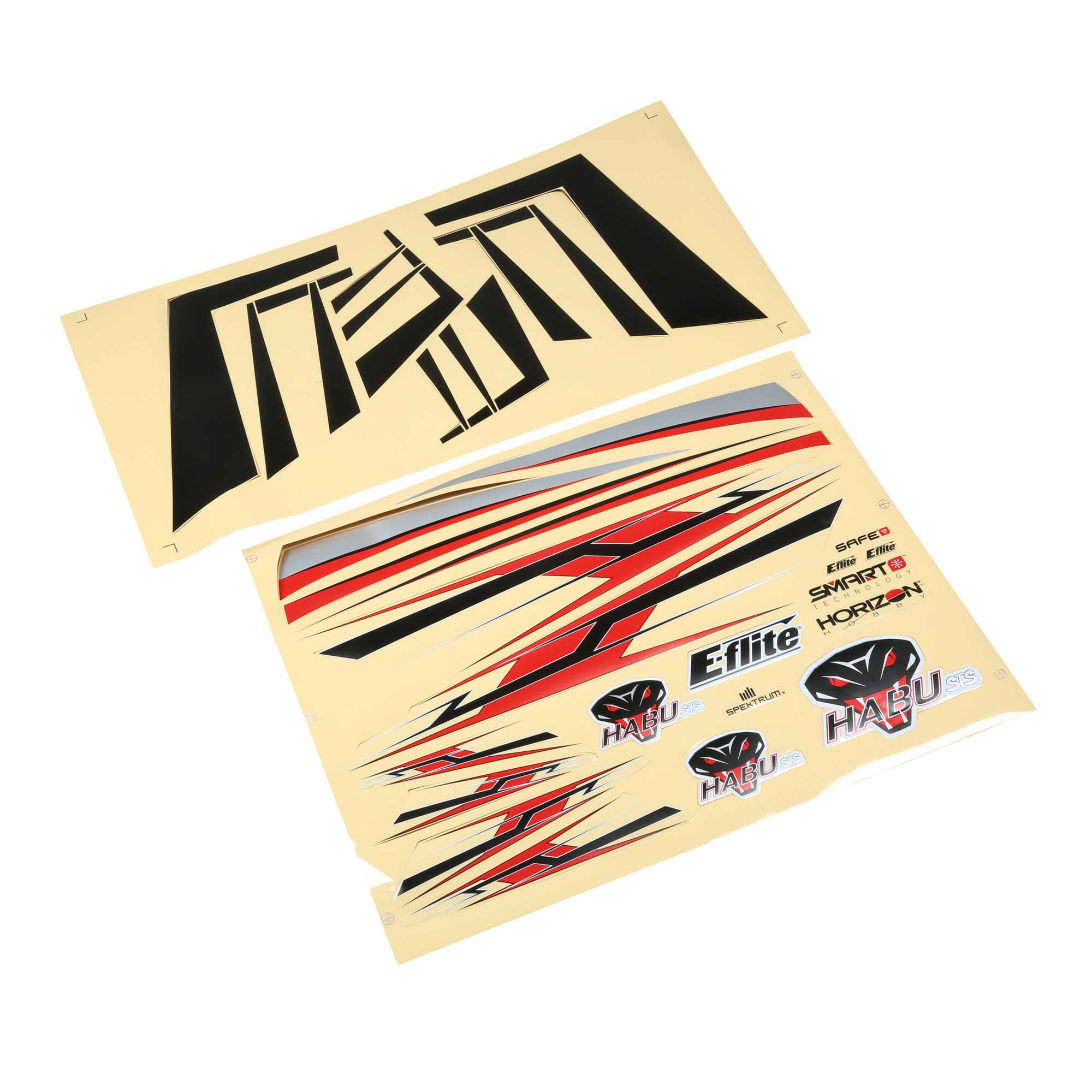 E-flite Decal Sheet Habu STS EFL01556 Replacement Airplane Parts ...