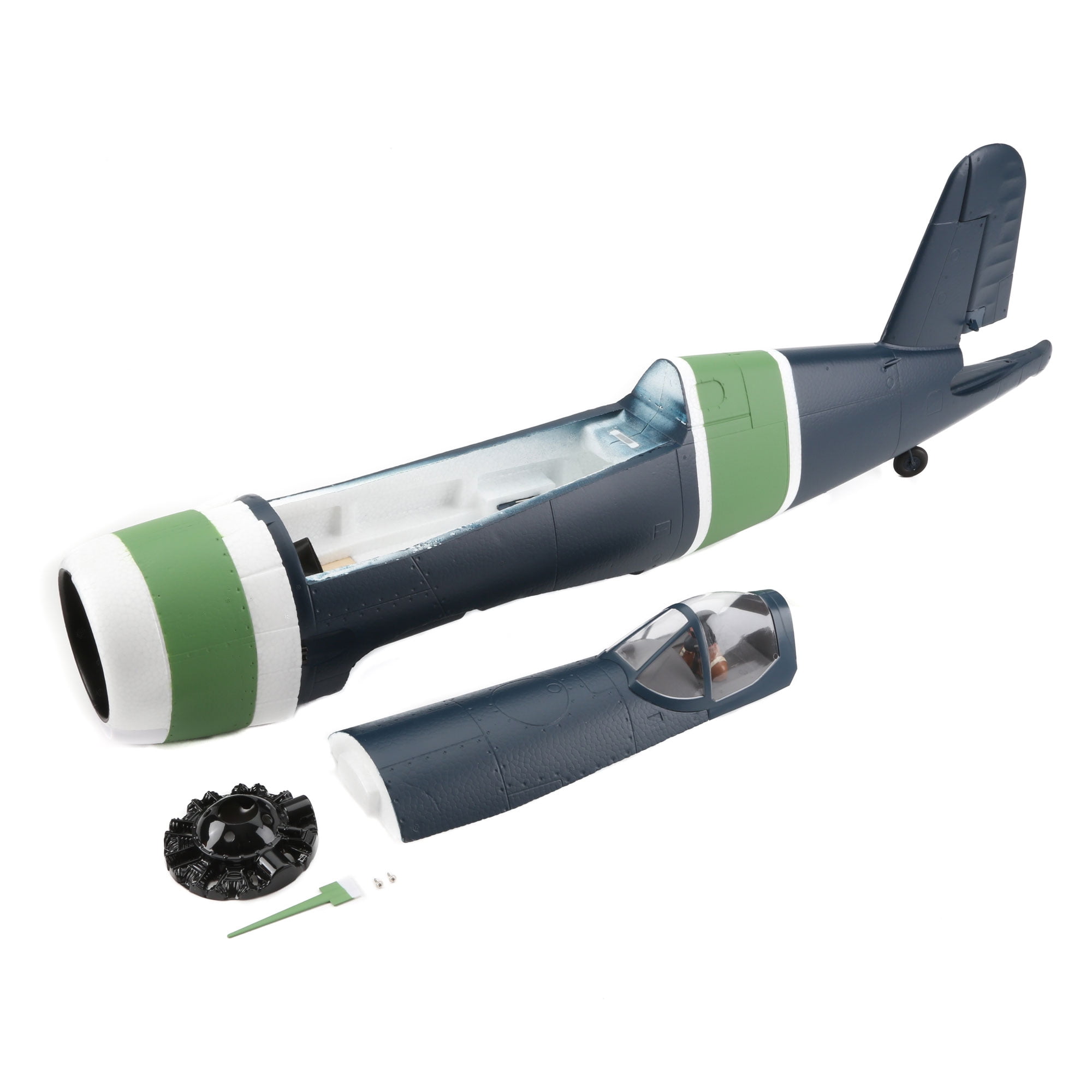 E-flite Fuselage with Hatch F4U-4 1.2m EFL8501 Replacement Airplane ...