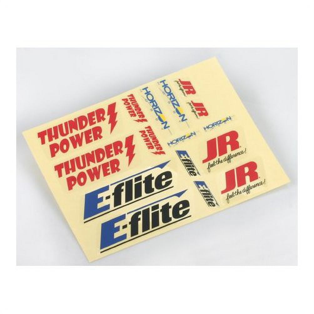 E-flite Logo Decals Multi-Colored - Walmart.com