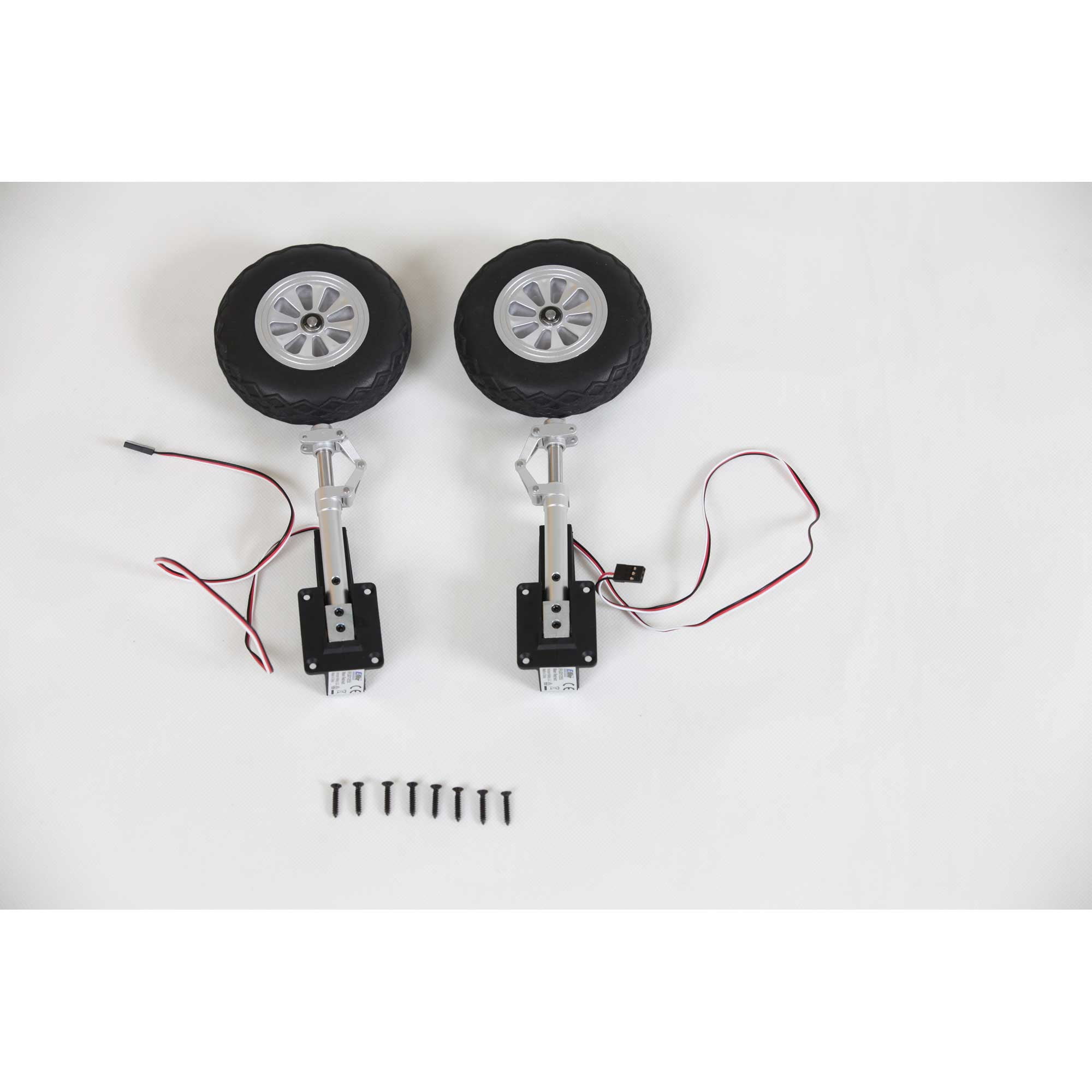 E-flite Main Landing Gear Retract Set P-51D 1.5m- EFLG01251 Wheels Gear ...