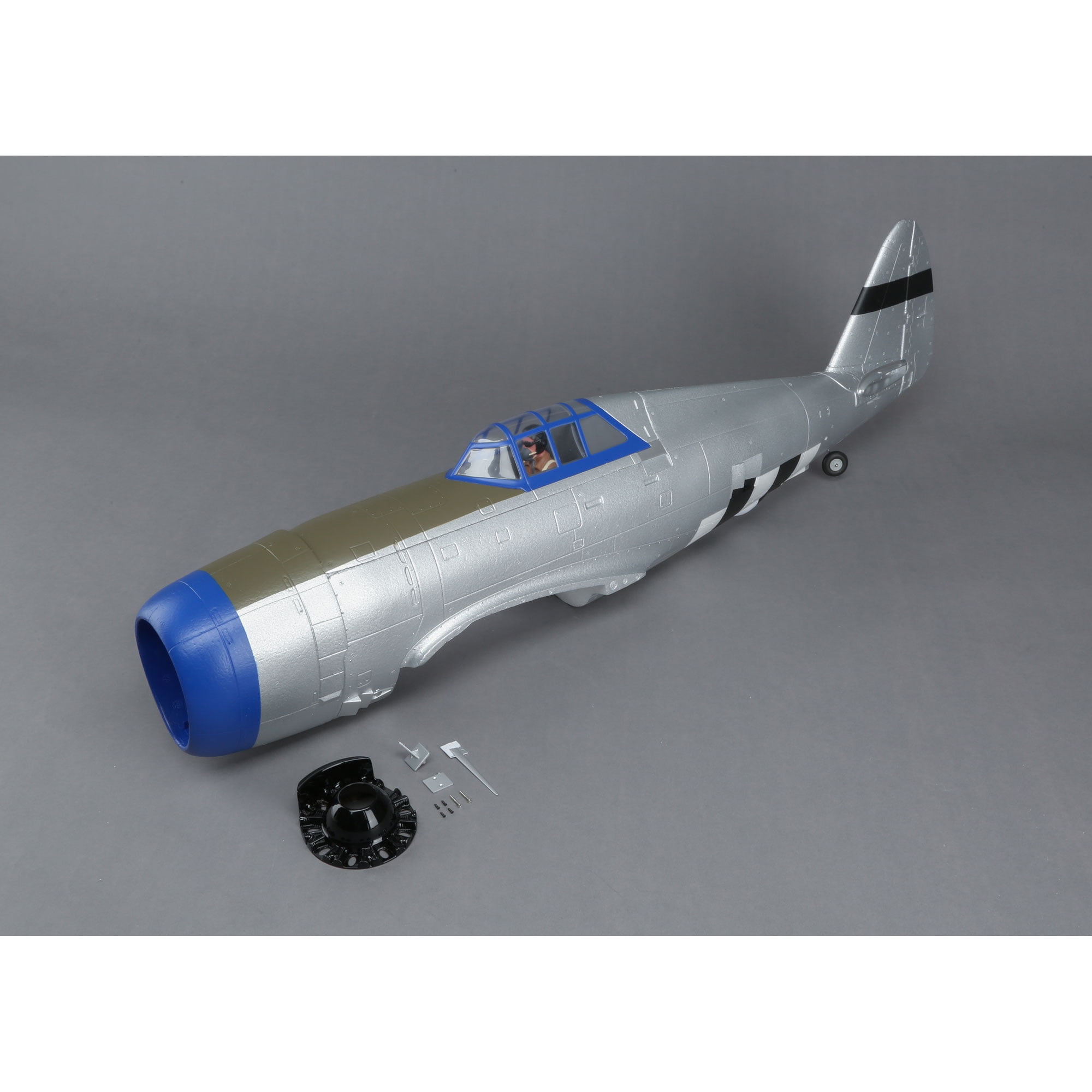 Free Shipping! E-flite Painted Fuselage w/ hatch P-47 1.2m- EFL8451 ...