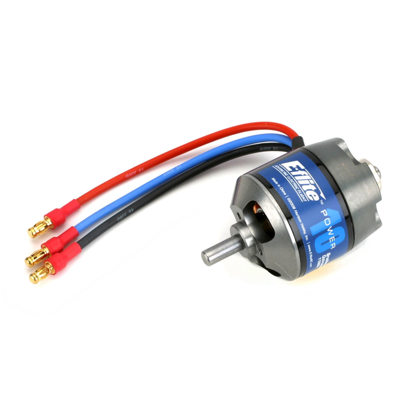 E-flite Power 10 Brushless Outrunner Motor 1100Kv EFLM4010A Electric ...
