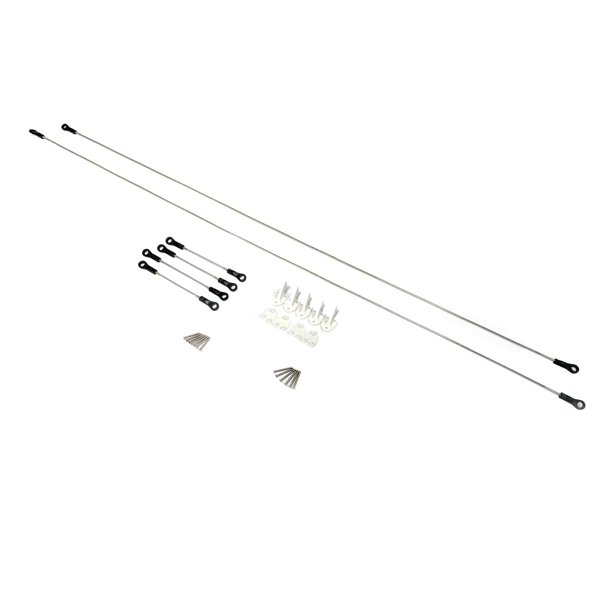 E-flite Pushrod Set Commander mPd 1.4m EFL14826 Hardware & Linkages ...
