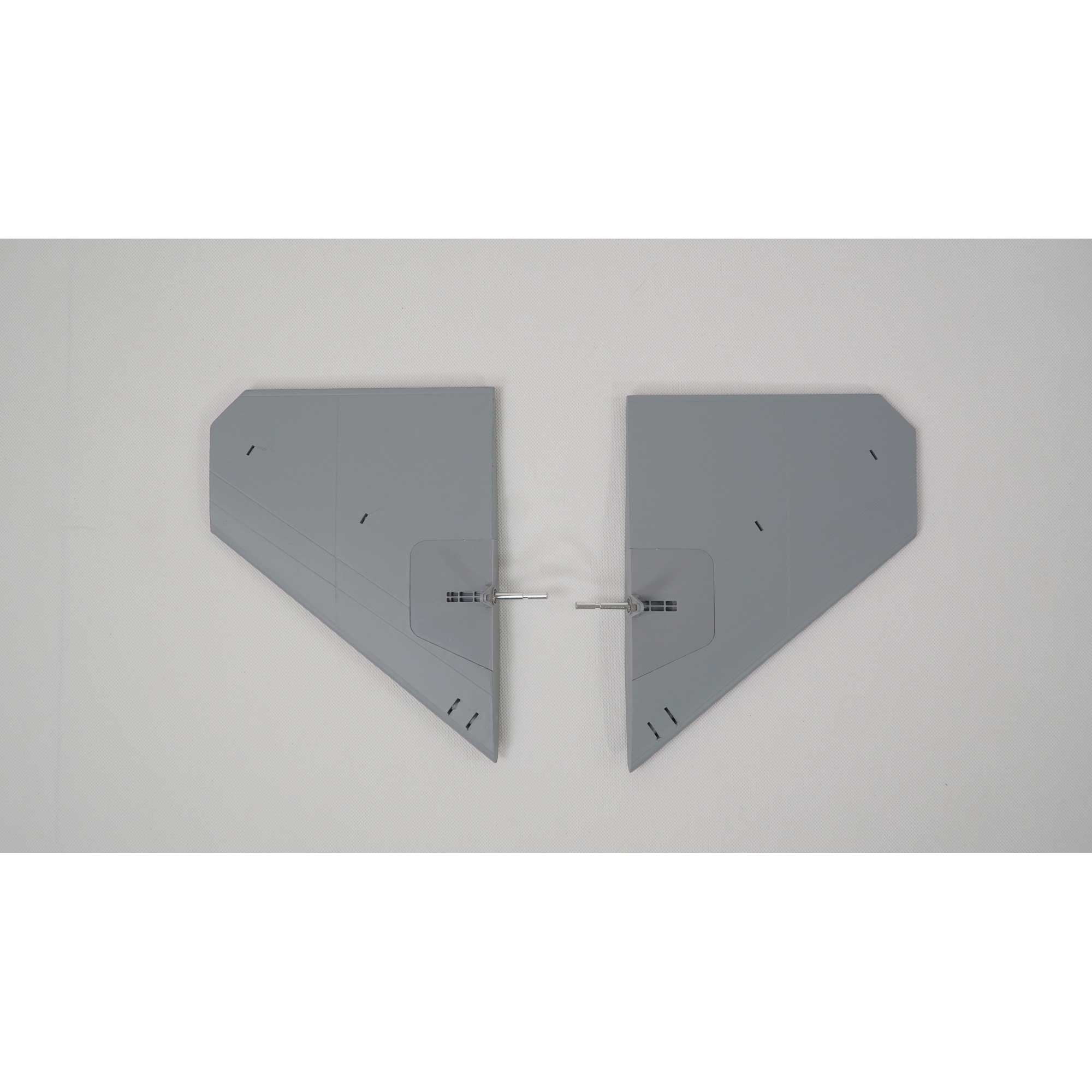 E-flite Stabilator Set F-16 Falcon-Gray 80mm EDF- EFL87879 Replacement ...