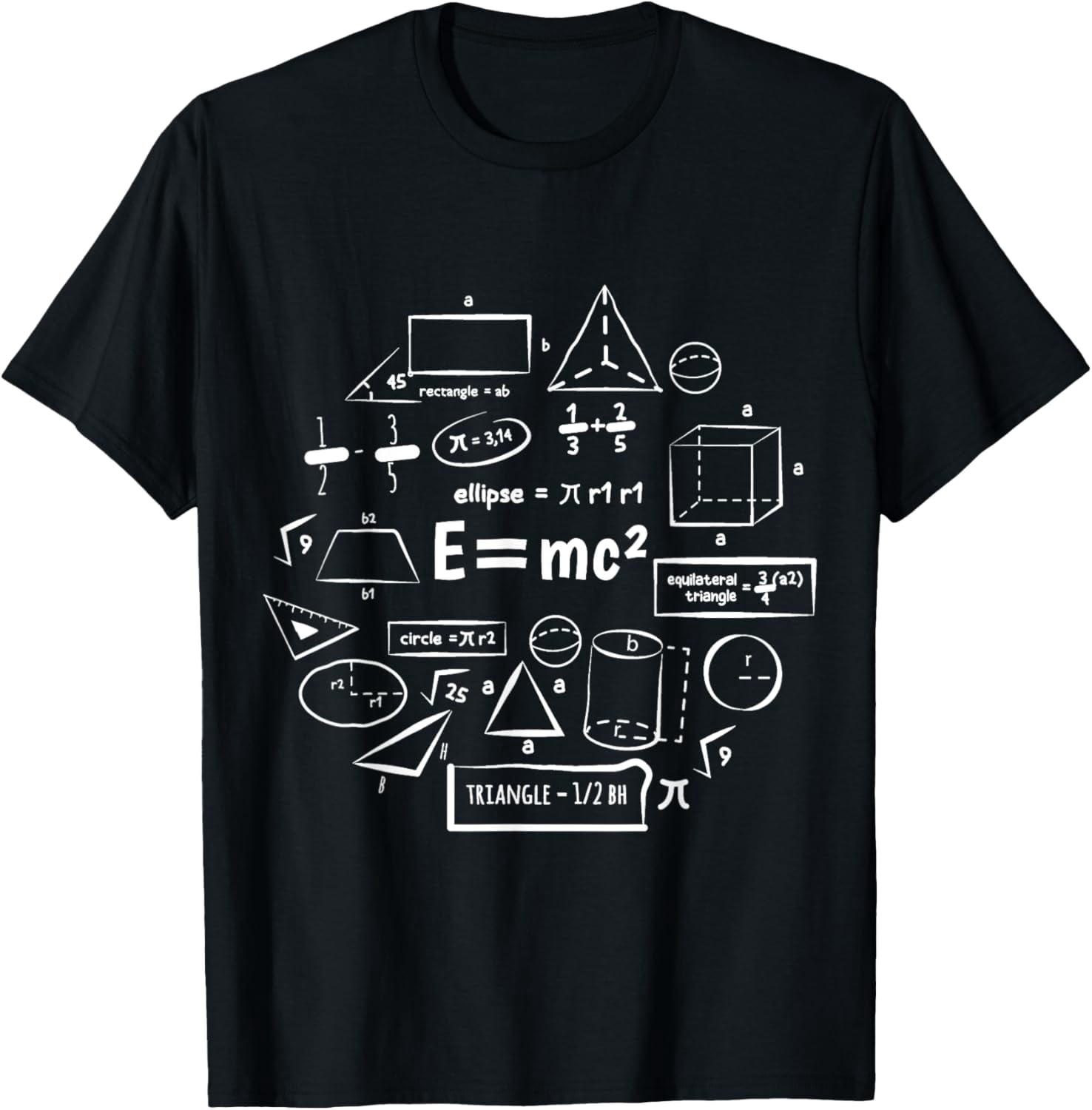 E=mc2 Equation Unique Minimalist Relativity Science Physics T-Shirt men ...