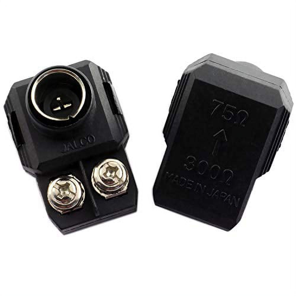 E-outstanding 2PCS Antenna Matching Transformer Connector 300 Ohm to 75 ...