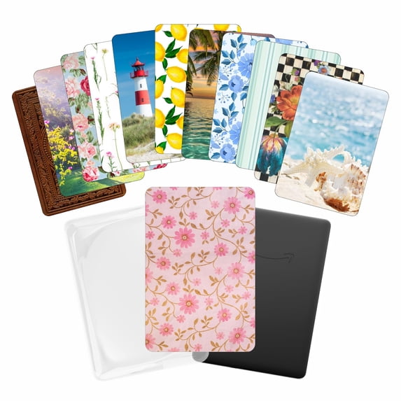 E-reader Cardstock Paper Inserts for Clear Case 12 pk 4.88x6.73 White ...