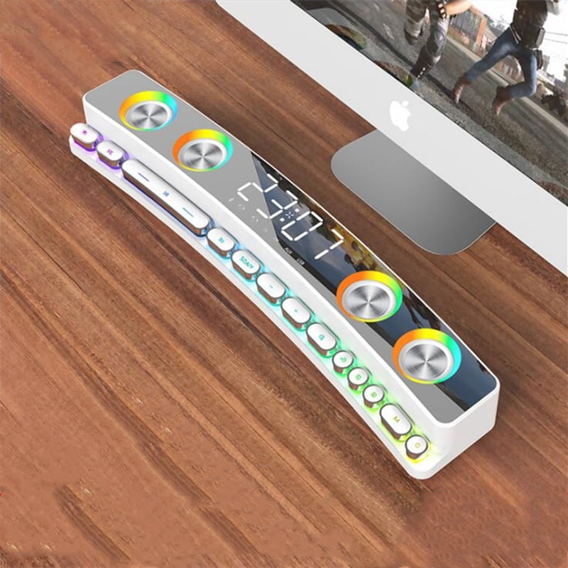 E-sports Game Bluetooth Speaker 3D Sound Surround Subwoofer Soundbar ...