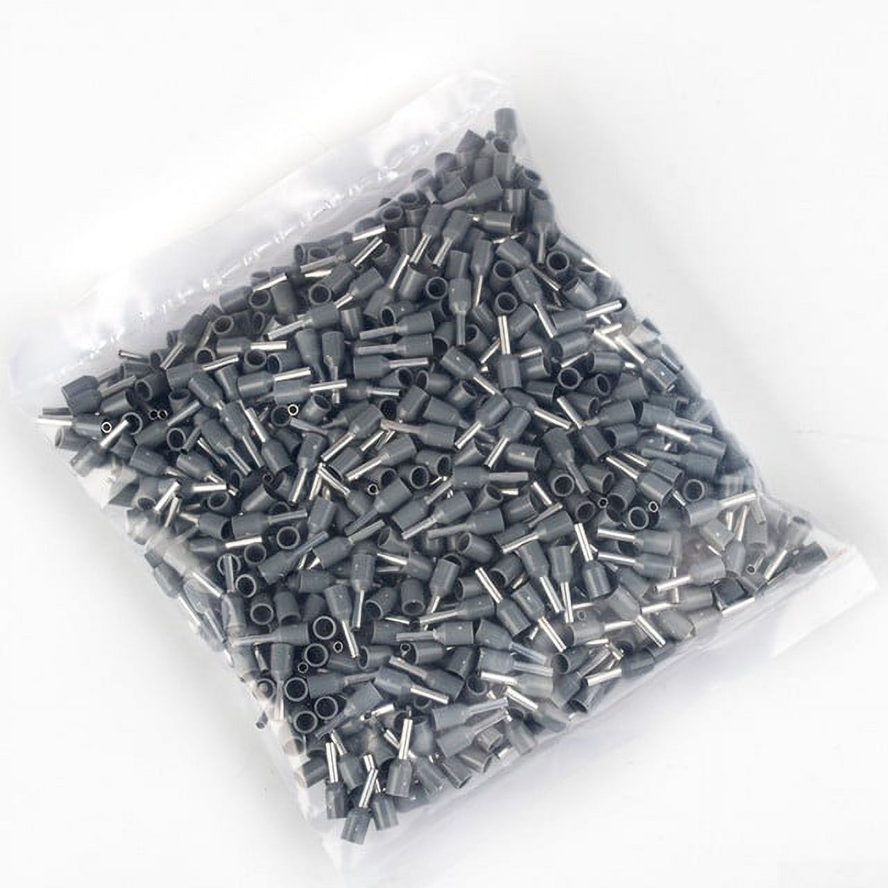 E0508 1000pcs Insulated Crimp Terminal Cold Pressed Terminal Tubular ...
