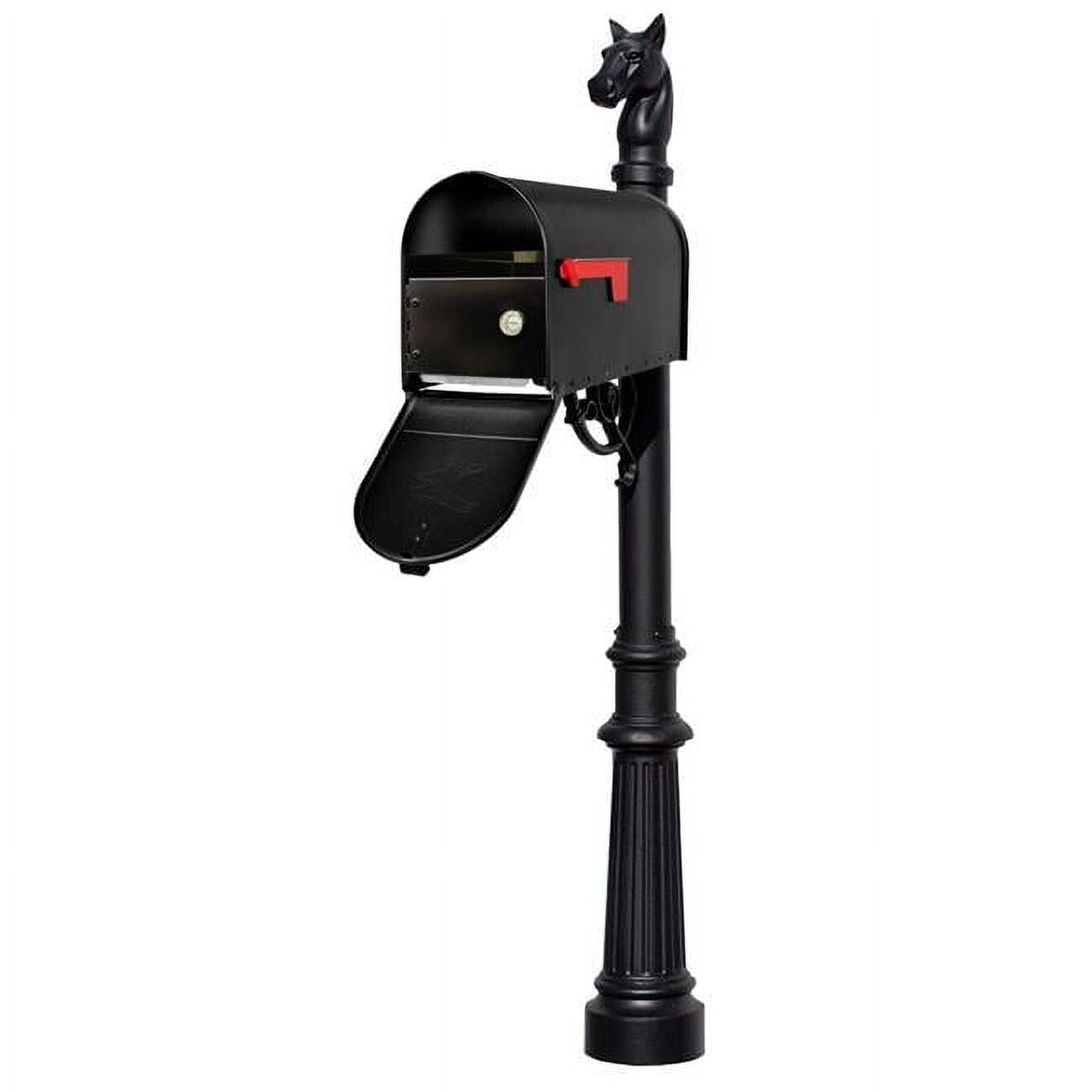 E1 Economy Mailbox Locking Insert System with Fluted Base & Horsehead ...