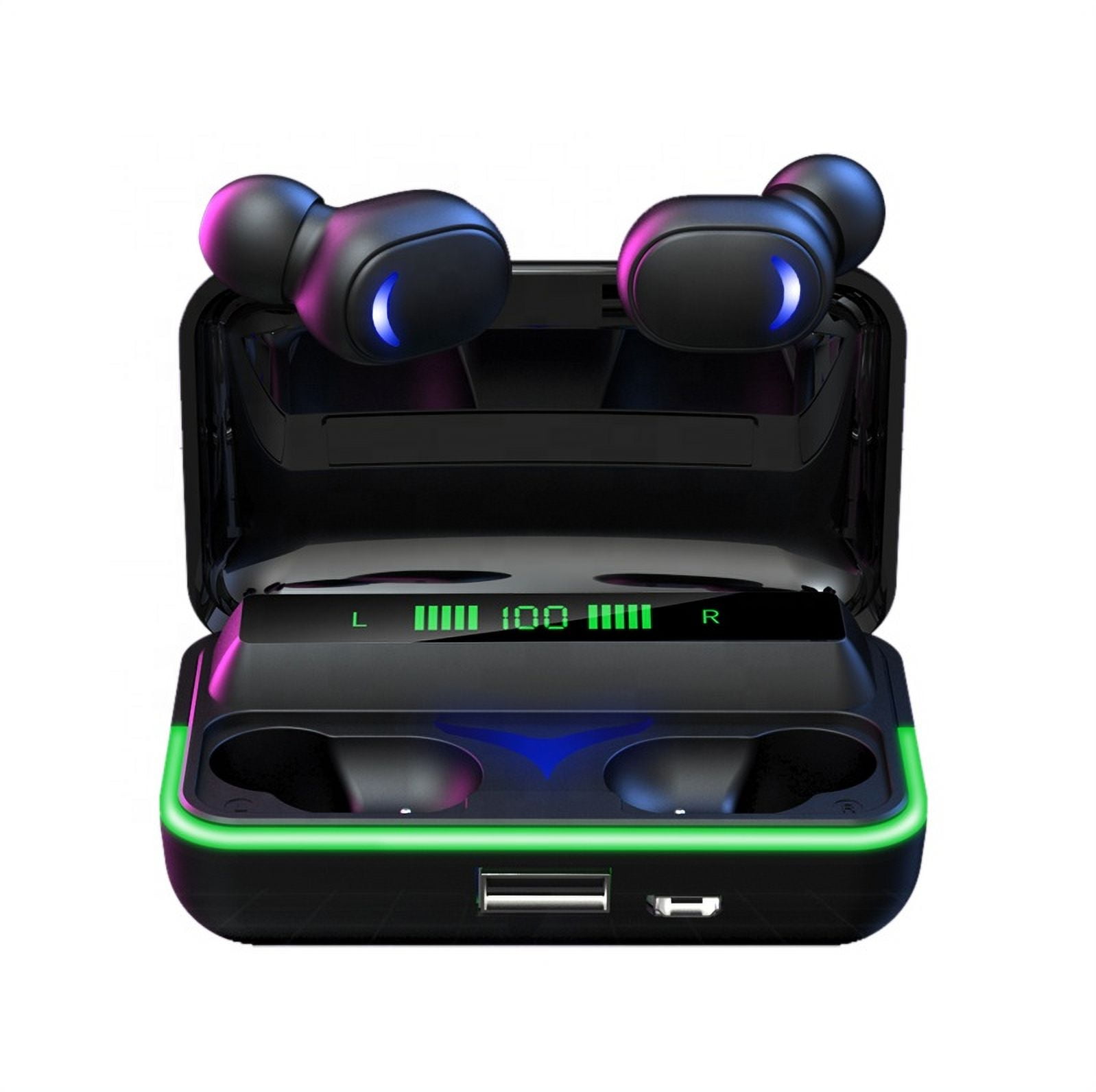 E10 Tws Bluetooth Earphone Wireless Headphone Stereo Gaming Sport Music ...